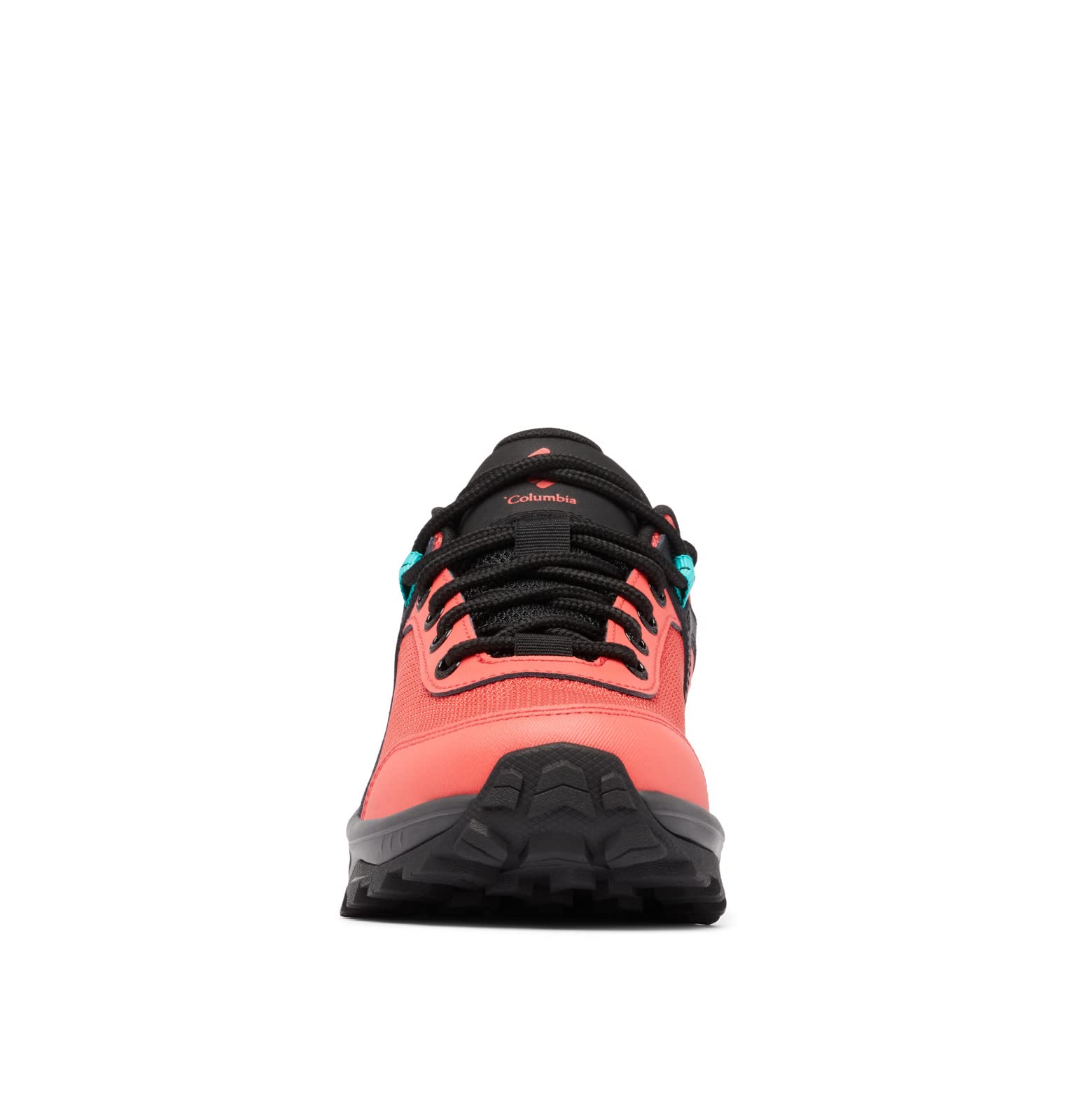 Columbia Women's Trailstorm Ascend Waterproof, Red Coral/Bright Aqua, 7.5
