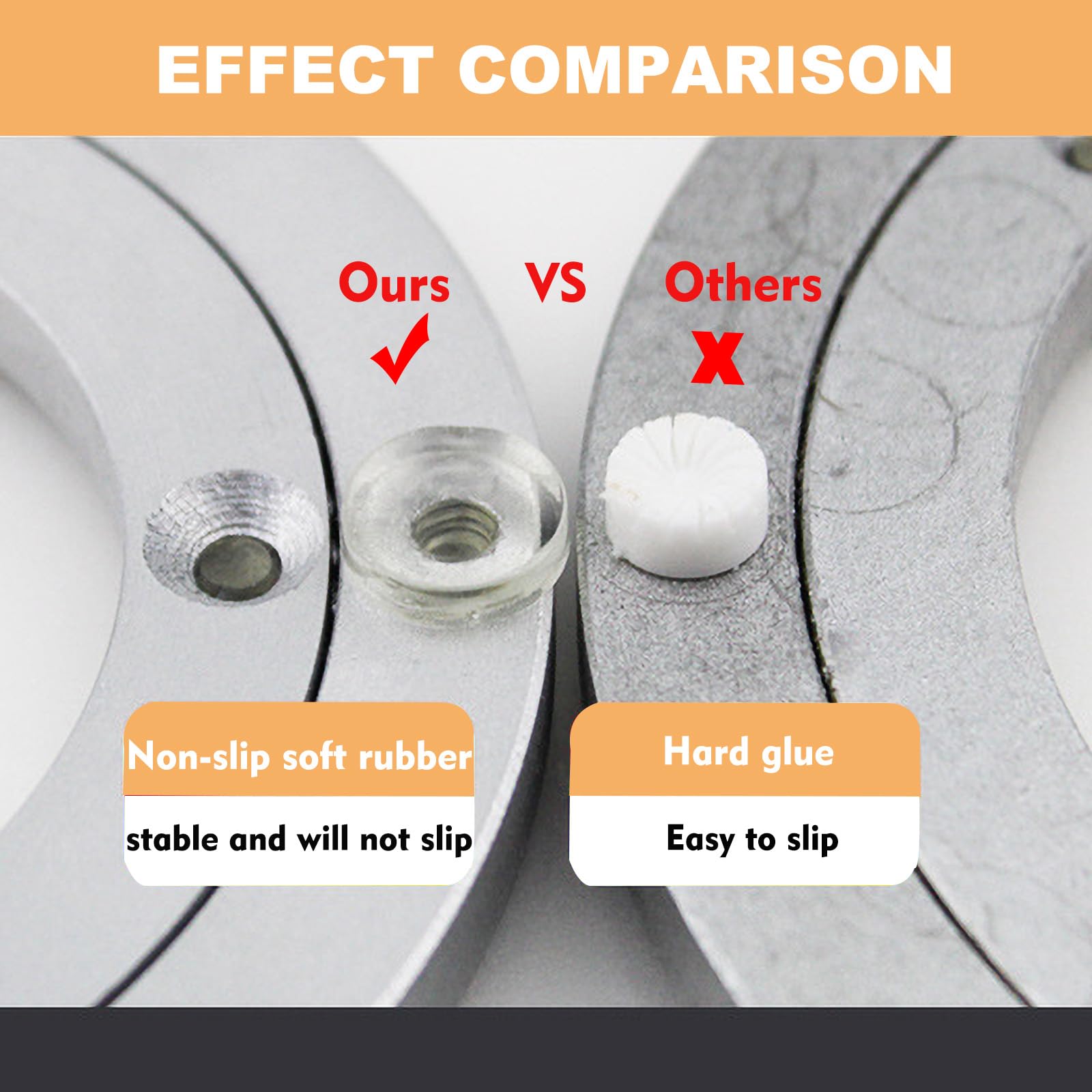 Lazy Susan Bearing, Heavy Duty Aluminium Alloy Turntable Bearing Swivel Plate Lazy Susan Rotating Bearing Round Smooth Swivel Turntable Hardware for Dining Table, 8"