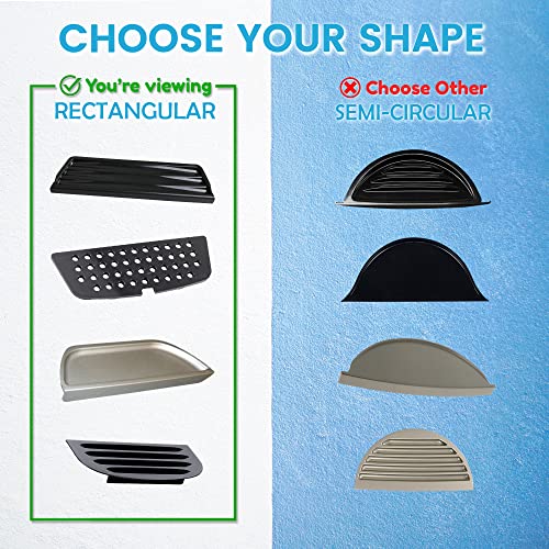 Refrigerator Drip Catcher for Water Tray, Absorbent Pad for Refrigerator Drip Tray, Protects Water Spills, No More Water Stains (Rectangular)