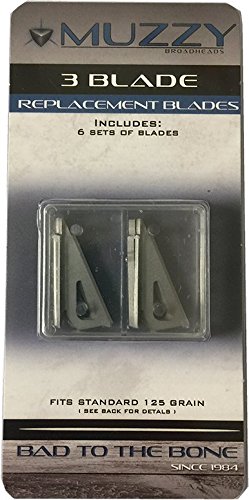 Muzzy Products Corp Replacement Blade #330 3 Blade 125gr