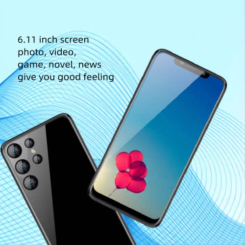 zsddzzy 6.52 inch Screen,Y200,Android Smartphone ,Dual SIM Card,1GB RAM 16GB ROM,Only Supports Dual SIM Card Frequency Band of 3GWCDMA :850/2100MHZ,Unlocked Cell Phone(White)