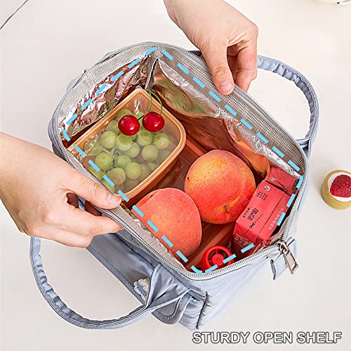 ๐๐ฎ๐๐ฎ๐ถ๐ถ ๐๐๐ป๐ฐ๐ต ๐๐ฎ๐ด, Large Picnic Bag, Insulated Bag for Hot or Cold, Reusable Tote Bag, ๐๐๐๐ฒ ๐๐ฒ๐๐๐ต๐ฒ๐๐ถ๐ฐ ๐๐๐ป๐ฐ๐ต ๐๐ฎ๐ด for Women, Thermal/Cooler Handbag
