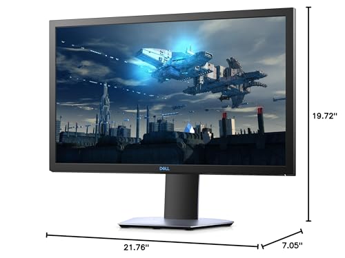 Dell 24 Inch Gaming Monitor, 1ms response time, Overclocked 144Hz AMD FreeSync