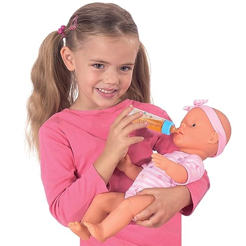 Kaydora Magic Disappearing Milk and Juice Bottles with Pacifiers for Baby Doll Accessories,6 Pieces Pretend Play Feeding Toy Set, 4 Bottles and 2 Pacifiers