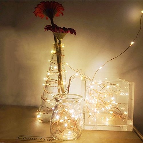 Smartdio 200 LED Solar Powered String Lights, 8 Modes 72ft Copper Wire Starry Lights, Outdoor Waterproof IP65 Fairy Christams Decorative Lights for Gardens,Homes,Wedding,Party