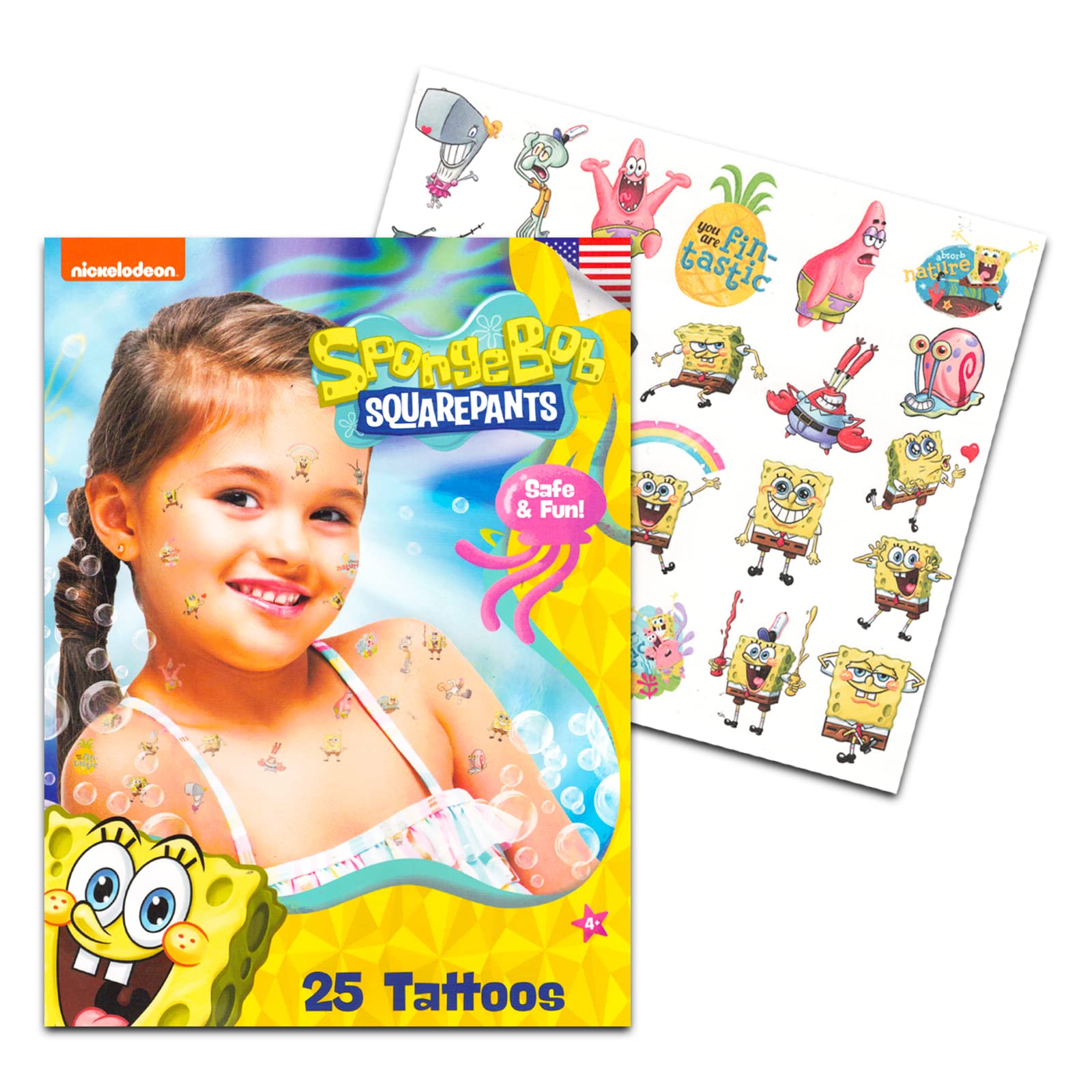 Temporary Tattoo Set for Kids and Adults - Tattoo Bundle with 100 Temporary Tattoos For Goodie Bags and More (Party Supplies)