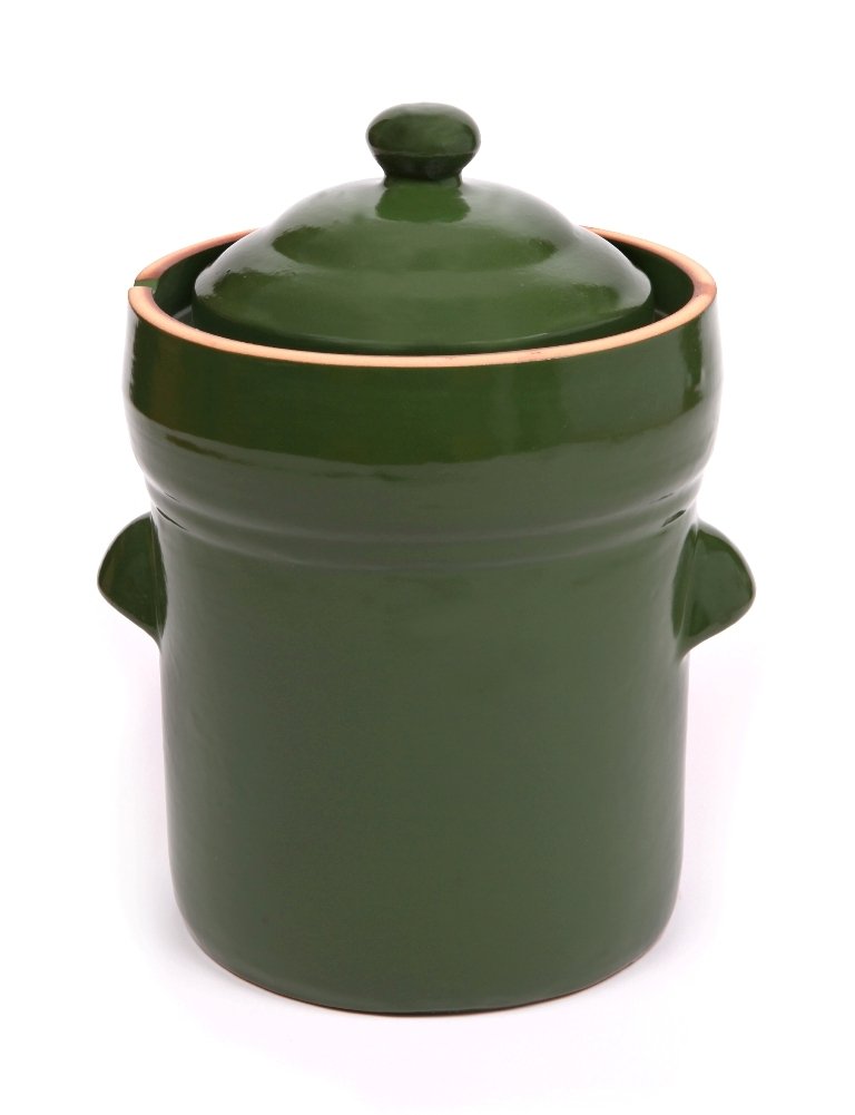 Miracle 10 Liter Crock Pot Green Boleslawiec