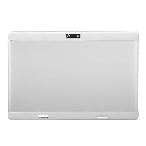DAUERHAFT Smart Tablet, 10.1 Inch 1920x1200 High Resolution Screen 100 to 240V US Plug 5GWiFi Tablet with Keyboard Earphone for Study (US Plug)