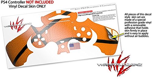 WraptorSkinz Skin compatible with Sony PS4 Dualshock Controller PlayStation 4 Original Slim and Pro Basketball (CONTROLLER NOT INCLUDED)