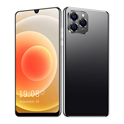 Socobeta 6.26in Cellphone, SC7731E QuadCore CPU Mobile Phone IP12 PRO+ Smartphone for Watching Video for Playing Games (Black)