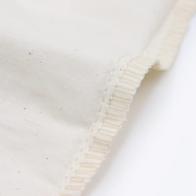 DINYAO Cotton Drawstring Bags Party Christmas Gift Fabric Package Small Pouches 12 pcs (3.5x4.3 inches)