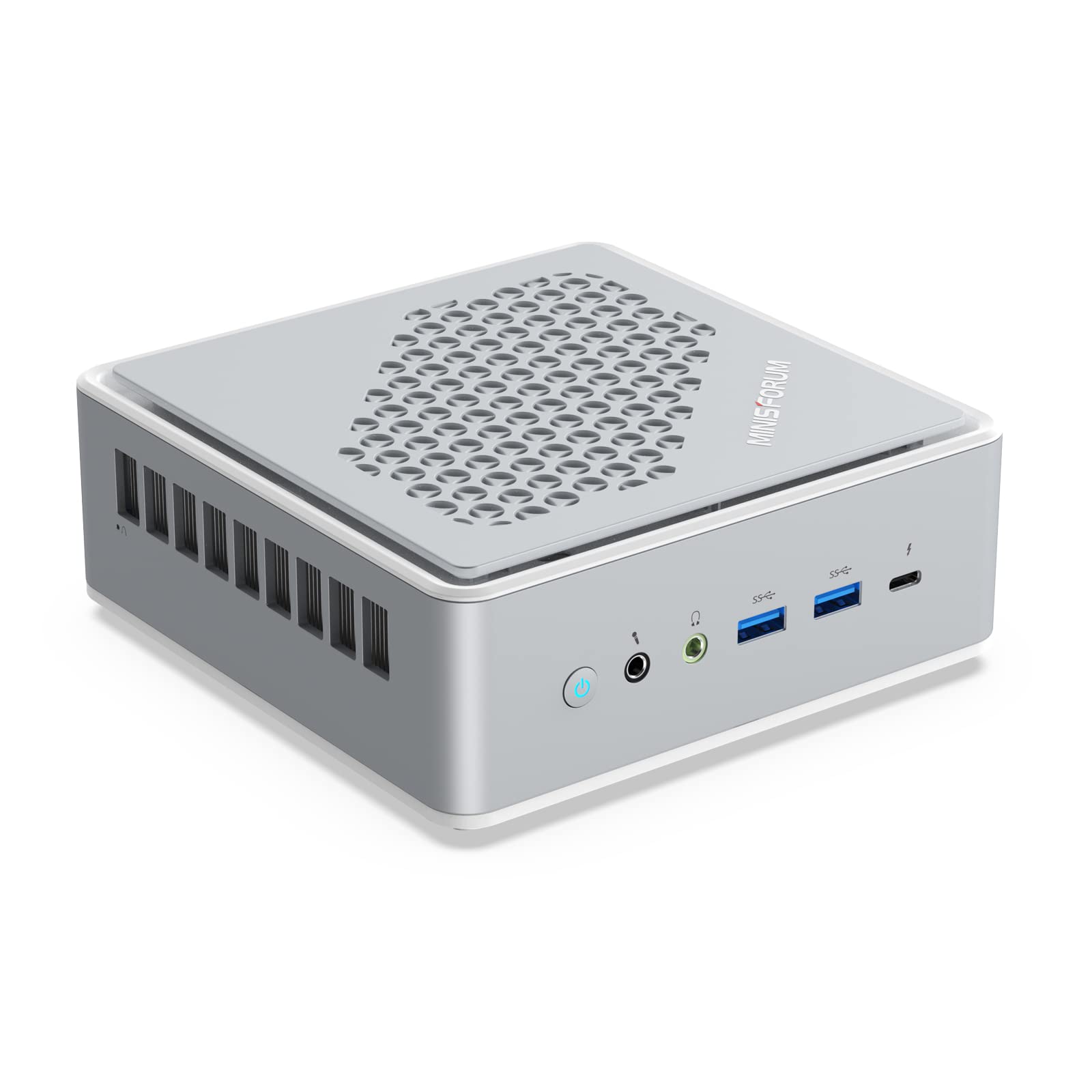 KODLIX EliteMiNi TH50 Mini PC 11th Gen Core i5-11320H Windows 11 Pro Small PC RAM 16GB 512GB SSD 2500Mbps Dual LAN HDMI/USB4/DP 8k@60Hz Triple Display Output Desktop Computer Support auto Power on