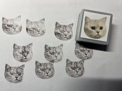 Custom Made Pet Portrait Stamp,Custom Pet Stamp Self Inking,pet Stamp,Custom Stamps,Custom Ink Stamp, Personalized Pet Stamp Personalized Pet Stamp,pet Face Stamps