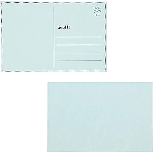 Paper Junkie Multicolored Mailable Blank Postcards Pack of 48 – 4 x 6 inches