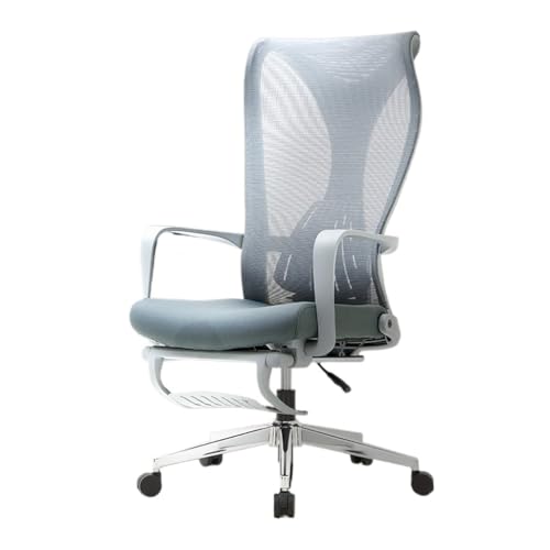 LNYHLXS Foot Pedal Lunch Chair Boss's Office Chair Can Be Used for Lying Down Mesh Lazy Chair