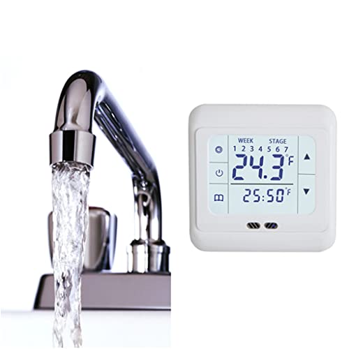 LNYHLXS Programmable Digital Thermoregulator Touch Screen Room Heating Floor Electric System