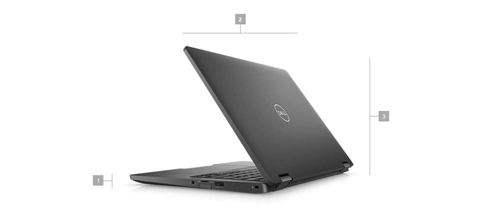 Dell Latitude 5300 2-in-1 Laptop, 13.3-inch FHD (1920 x 1080) Touchscreen, Intel Core 8th Gen i7-8665U, 16GB (1X16GB) RAM, 256GB SSD, Windows 10 Pro (Renewed)