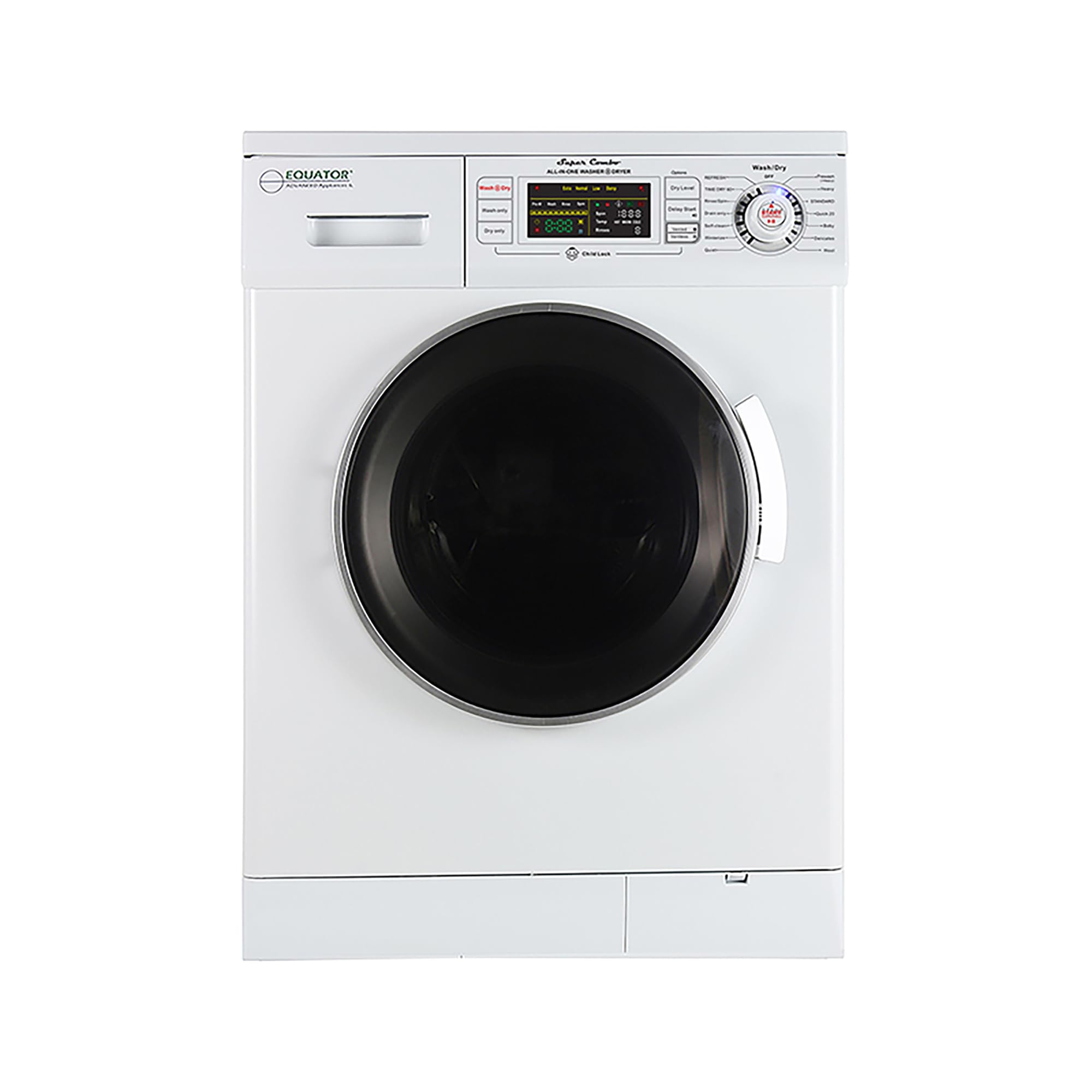 Equator Version 2 Pro 24" Compact Combo Washer Dryer Vented/Ventless 1200 RPM