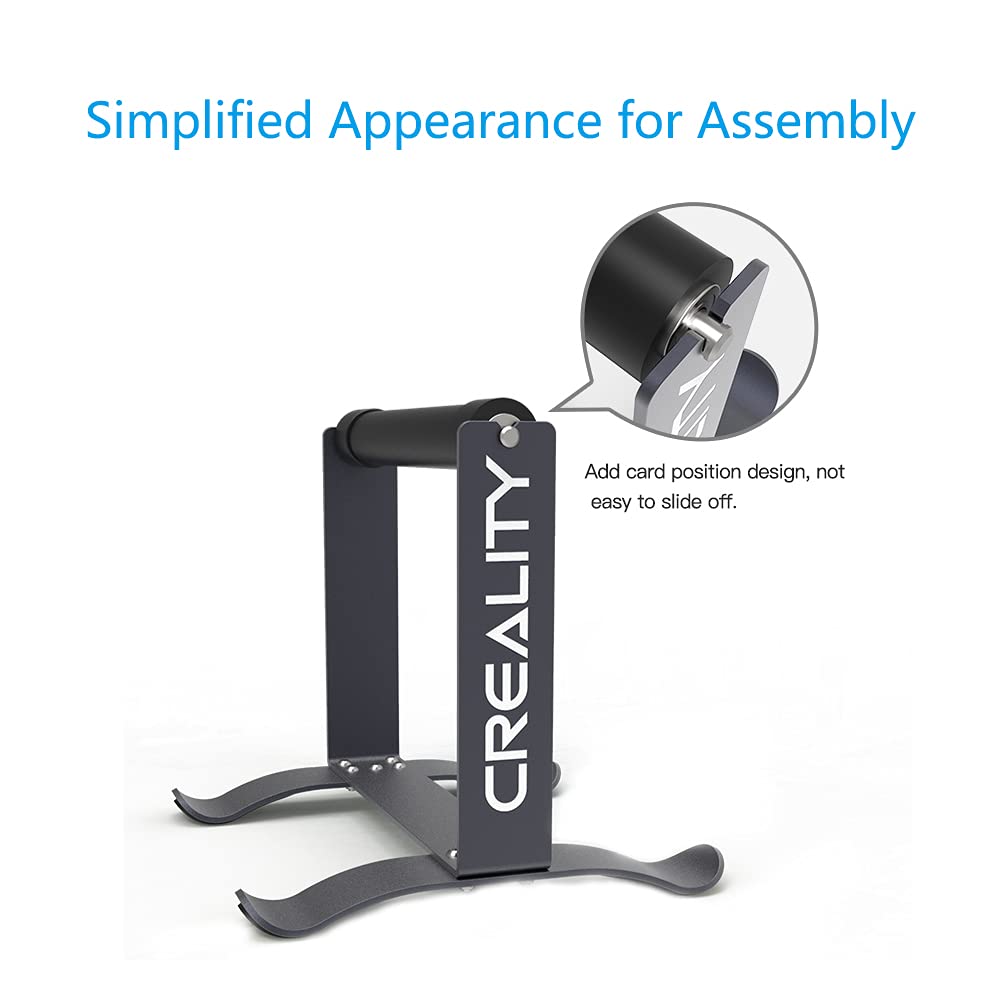Creality Multi-Kilogram Spool Holder Filament Spool Metal Holder for PLA/ABS/TPU/Other 3D Printing Materials