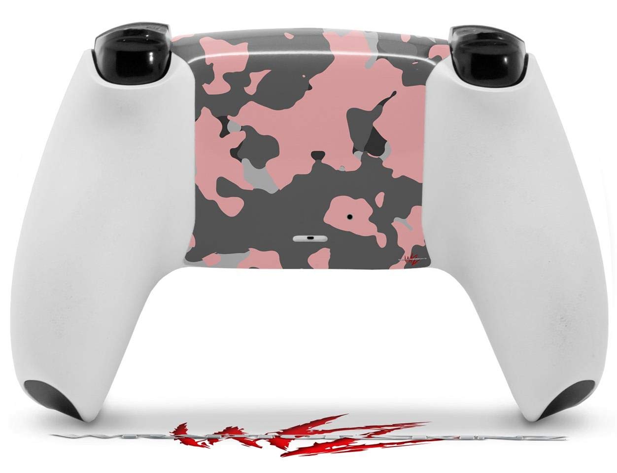 WraptorSkinz Skin Wrap compatible with Sony PS5 DualSense Controller WraptorCamo Old School Camouflage Camo Pink (CONTROLLER NOT INCLUDED)