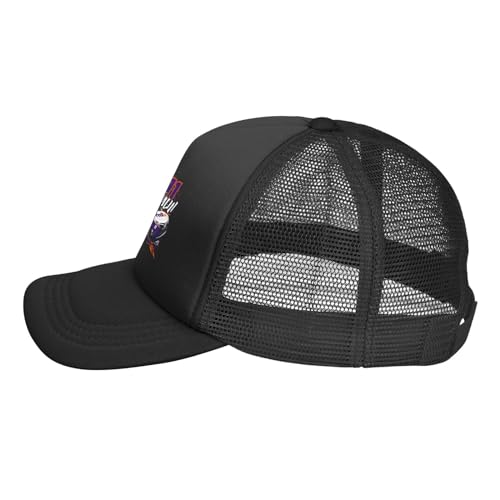 Denny Hamlin 11 Men's Adjustable Mesh Back Cap Curved Bill Snapback Mesh Baseball Cap Breathable Sun Hat
