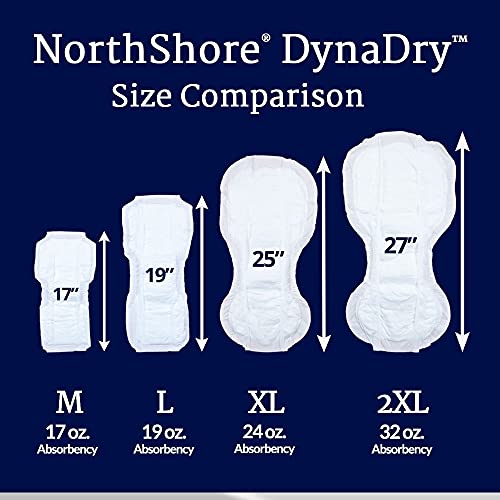 NorthShore DynaDry Supreme Liners, 2X-Large, Pack/28