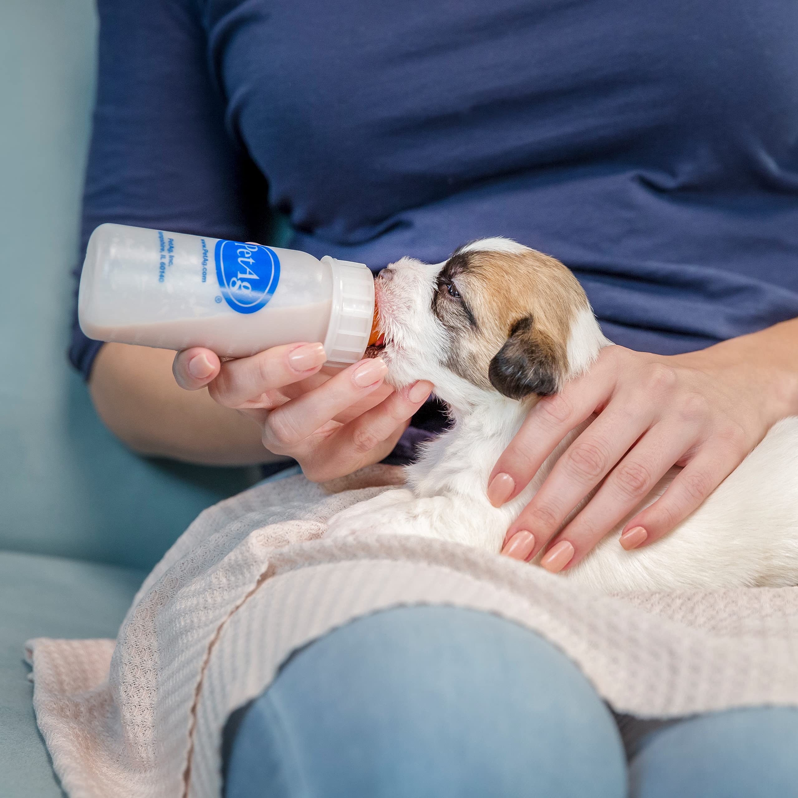 Pet-Ag Goat’s Milk Esbilac Powder - 5 lb - Powdered Puppy Formula with Prebiotics, Probiotics & Vitamins for Puppies Newborn to Six Weeks Old - for Sensitive Digestive Systems