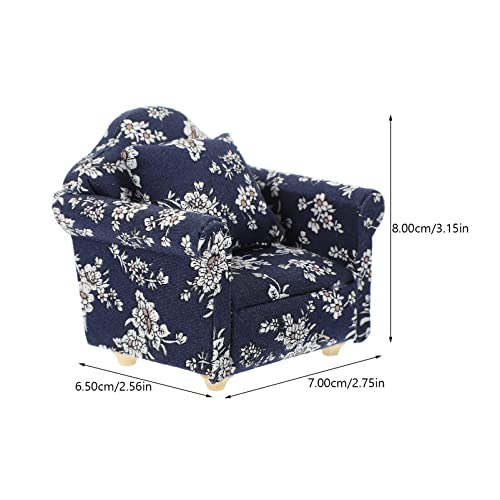 PATKAW Guinea Pig Hideout Hamster Accessories Hamster Mini Sofa Small Animal Sofa Chair Hamster Bed Habitat House Pad Rest Photo Props for Hamster Mice Rat Guinea Pig Hideout Hamster Accessories