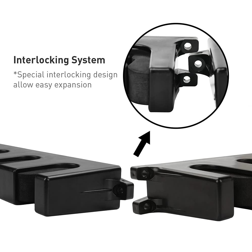 FKSDHDG Vertical 6-Rod Rack Fishing Pole Holder ABS Plastic Material Fishing Rod Display Rack Fixed Frame Fishing Rod Fishing Accessories Tools
