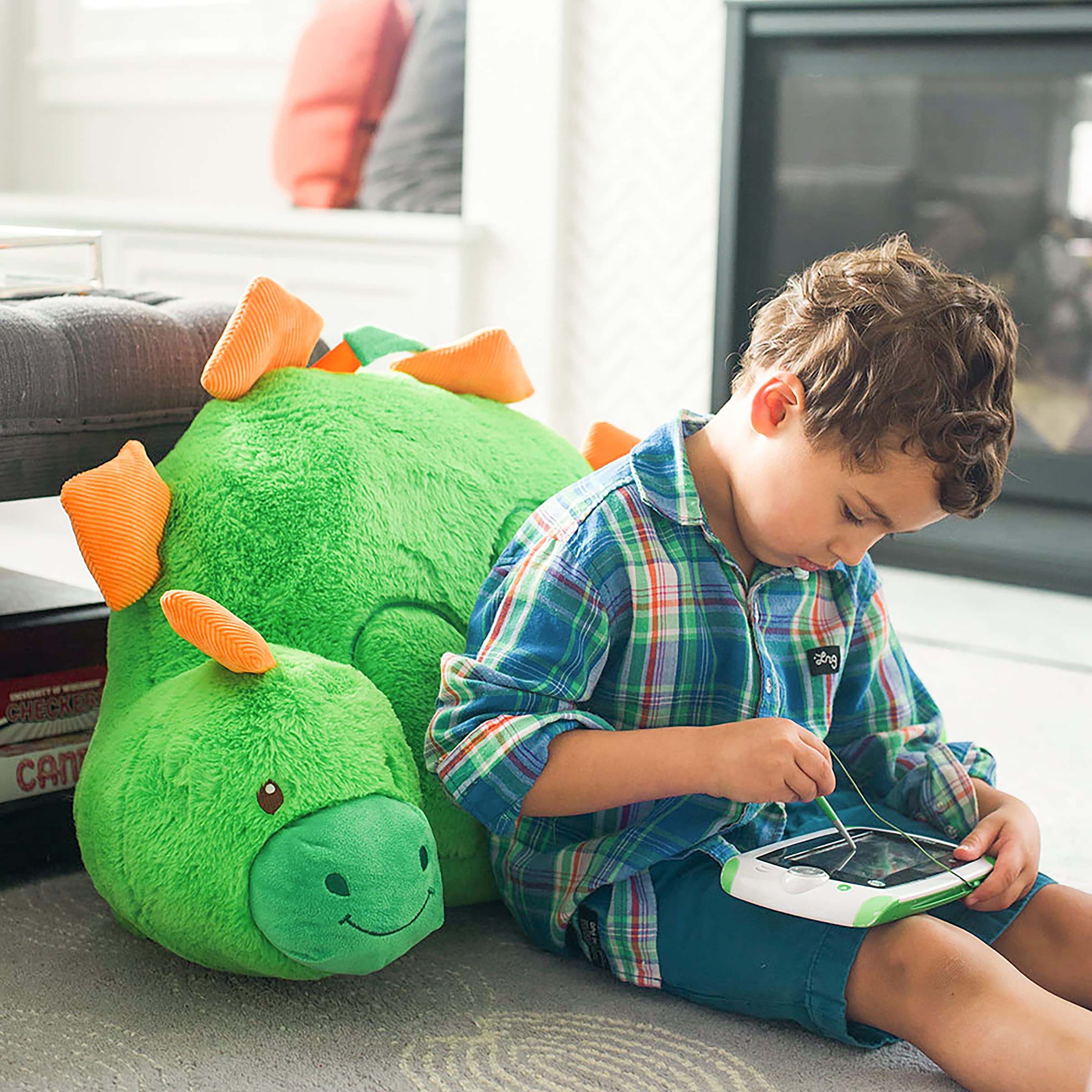 Soft Landing - Nesting Nooks - Premium Character Backrest with Carrying Handle & Back Pocket – Horse 14 Inch