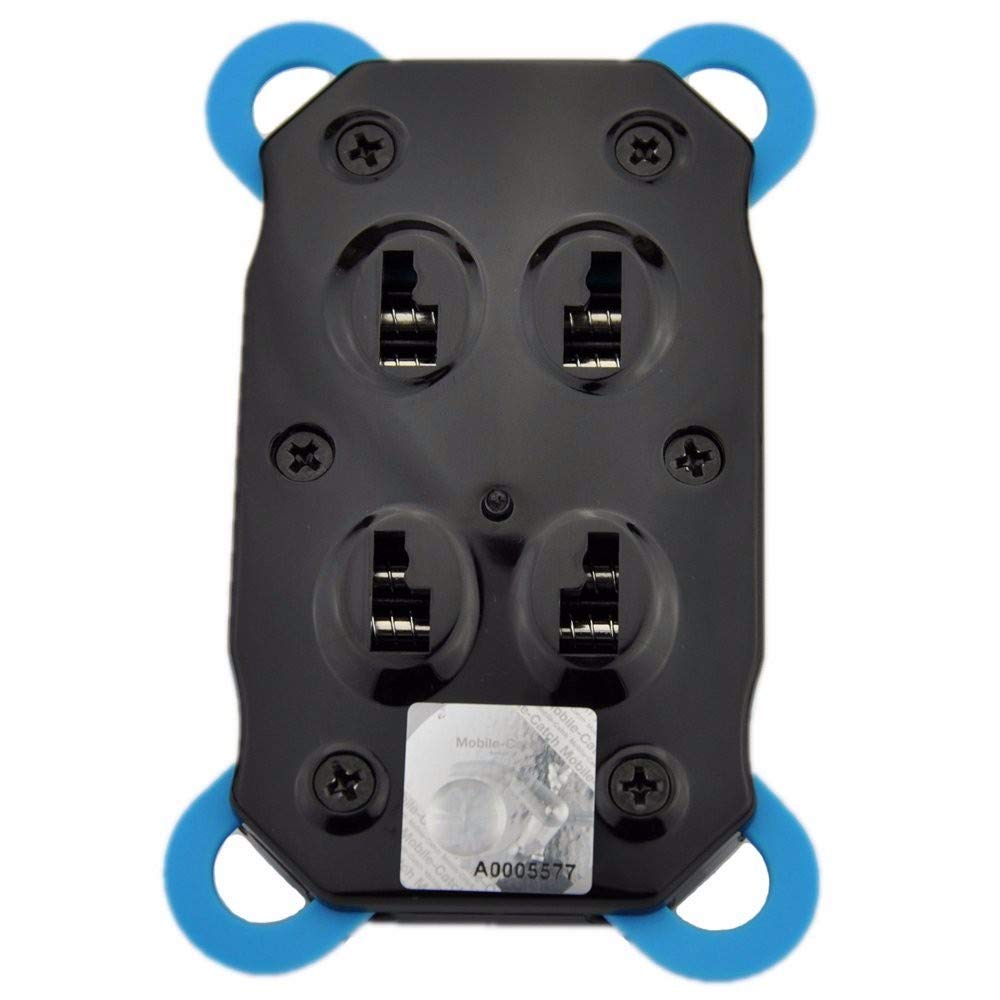 Toxz Bicycle Phone Mount Bike Phone Stand Holder,Adjustable Size,with Rubber Clamp Fixing,Bike Stand Accessories