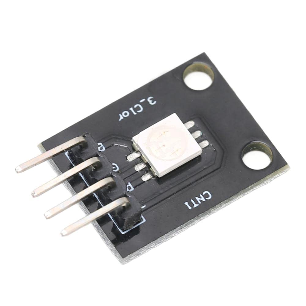 haillusty Create Stunning RGB Light Effects with This KY-009 SMD Board - DIY Electronic Kit with 3 Color Light and PWM Modulator a PCB Board - Compatible with 5V Power Supply