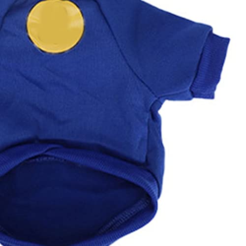 Naroote Pet Cat Shirt, Cute Soft Pet Shirt Clothing Stretch Pullover Short Sleeve for Photo (M)