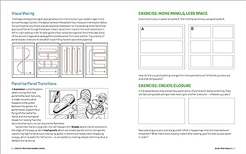 Create Your Own Graphic Novel: A Guide for Kids: Write and Draw Your Own Book