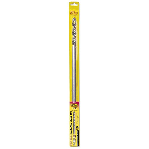 IVY Classic 46432 1/2-Inch x 18-Inch Bell Hanger Installer Drill Bit, High-Speed Steel, 82-Degree Point, 1/Pouch