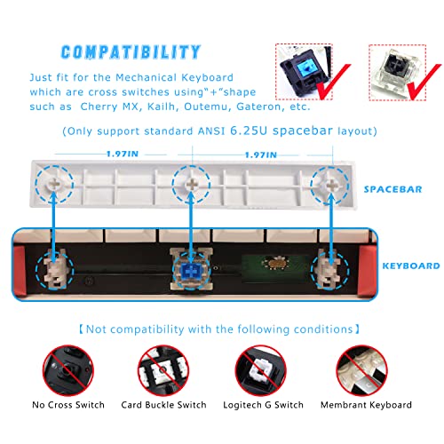 Sanrio Cinnamorall Blue Keycaps for Cherry MX Switches Cute Japanese Anime Mechanical Gaming Keyboard, PBT Key Caps Set