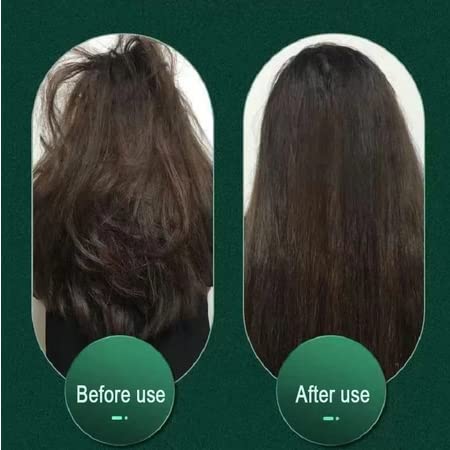 Hair Straightener Comb Matte Black, 10s Fast Heating & 5 Temp Settings & Anti-Scald, Perfect for Professional Salon at Home
