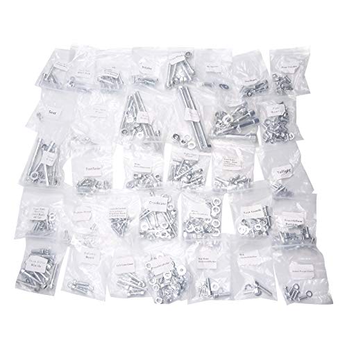 WSays Complete 632 Pieces Full Bolt Kit Compatible with ATV Yamaha Banshee YFZ 1987-2006