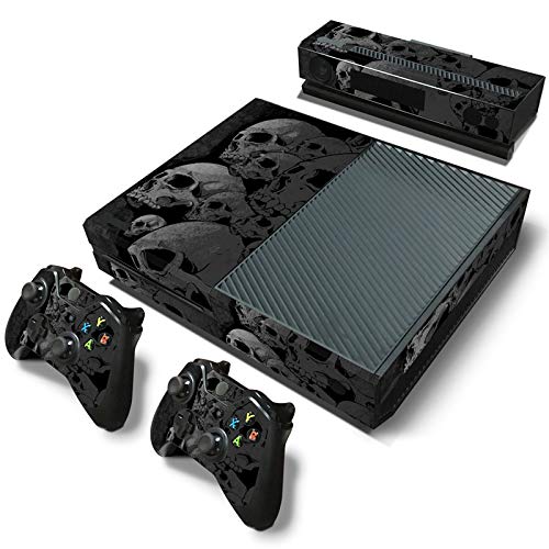 DAPANZ Skull Skin Sticker Vinyl Decal Cover for Xbox One Console Kinect 2 Controllers