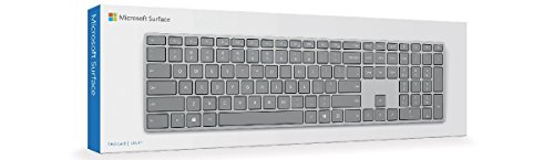 Microsoft Wireless Surface Keyboard, WS2-00025, Silver