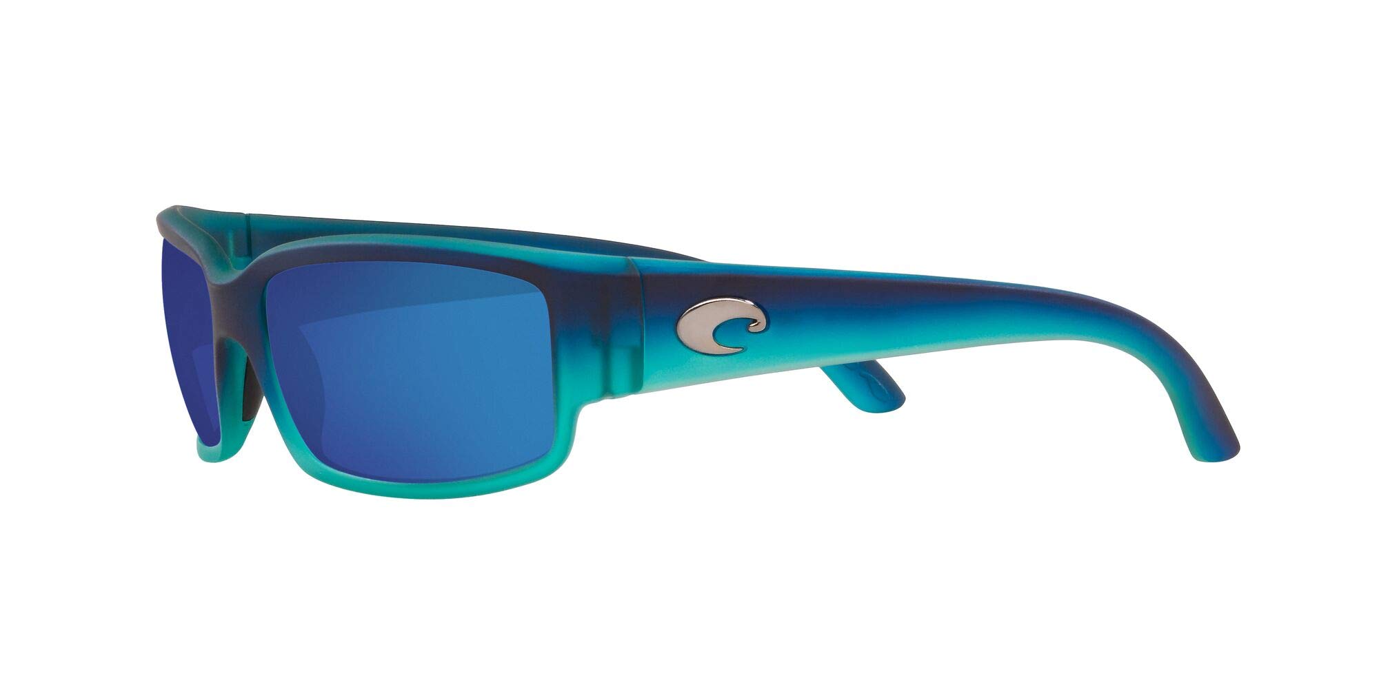Costa Unisex Sunglasses Tiger Shark Ocearch Frame, Blue Mirror Lenses, 59MM