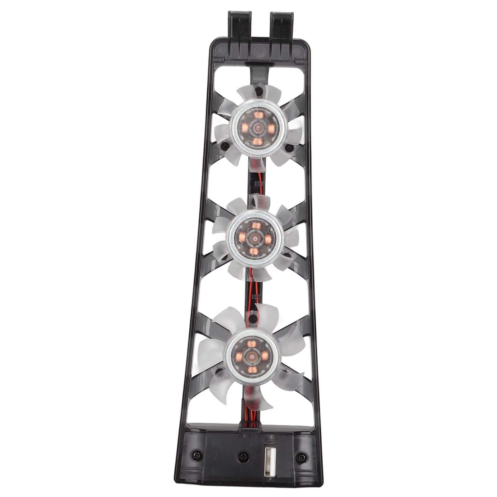KOSDFOGE Game Console Cooling Fan Low Noise Built in 3 Fans Game Temperature Cooler Fan Efficient Cooling System, Horizontal Compatible Stand for PS5 Discs Edition and Digital Edition