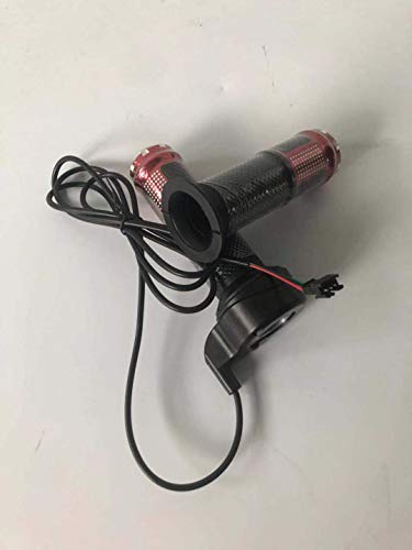 NBPOWER 2019 Style Universal Voltage Twist Throttle, 24V 36V 48V 3 Wire Twist Throttle Hand Grip for Electirc Scooter Bike, for E-Bike DIY Conversion Kit Parts,Electric Bike kit.