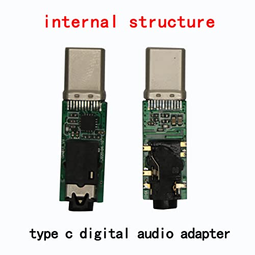 rgzhihuifz USB C to 3.5mm Audio Headphone Jack dac Adapter