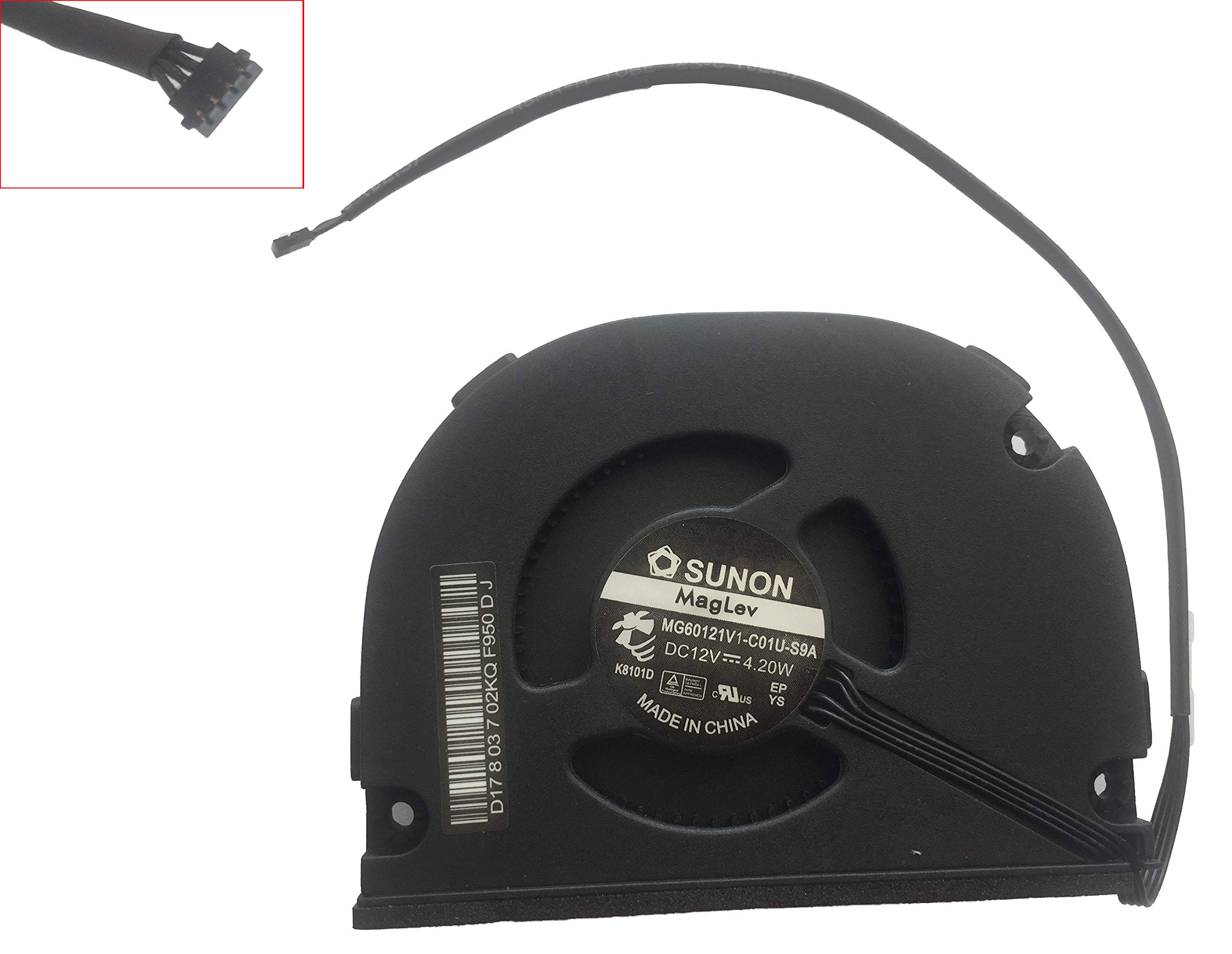 DoWee Cooling Fan for Apple A1470 Compatible MG60121V1-C01U-S9A, BSB0712HC-HM01