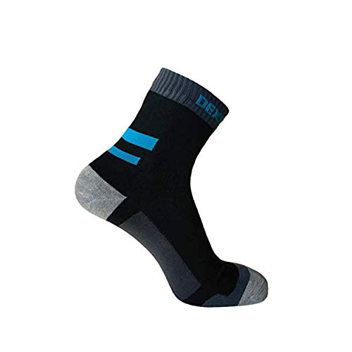 DexShell Men's Standard Athletic Sock, Blue, Medium