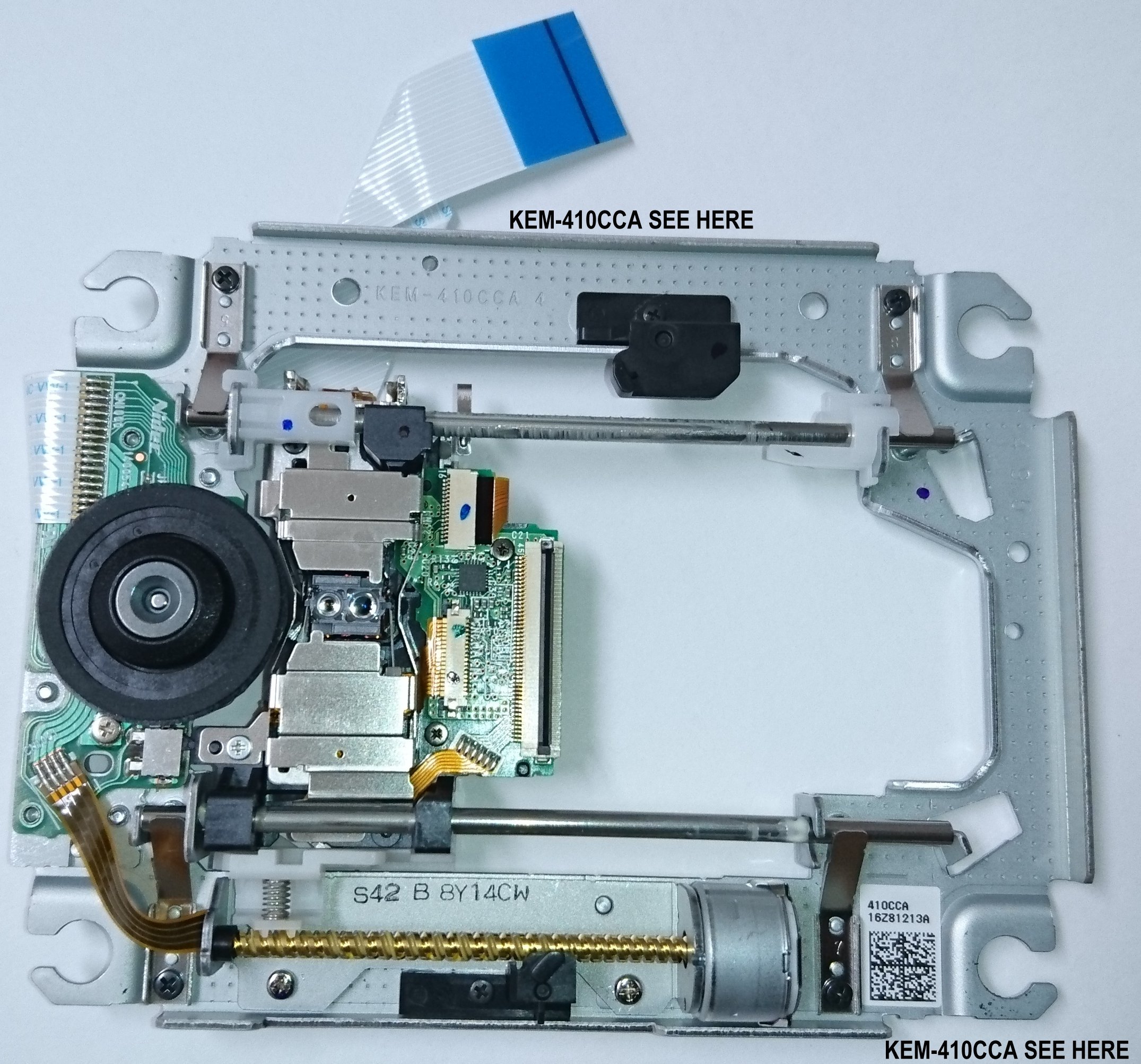 Totalconsole KEM-410CCA Original Replacement Full Optical Block for Sony Play Station 3