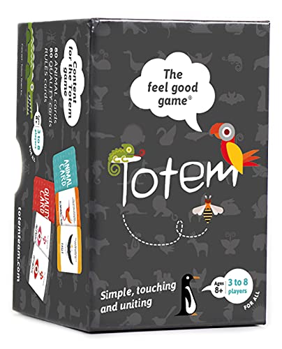 Totem: Self-Esteem & Family Bonding Game Ages 8+ - Therapy Games for Kids, Teens, Adults, Counselors - Team Building Games for Work - Group Therapy Conversation Cards for Mental Health