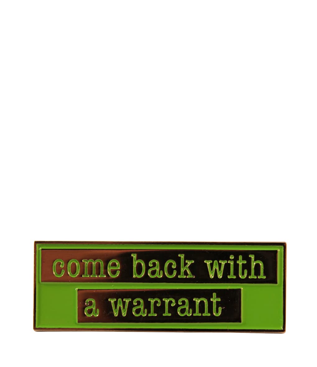 DIME BAGS Hat Pin | Double Posted Pin with Enamel Finish (Warrant)
