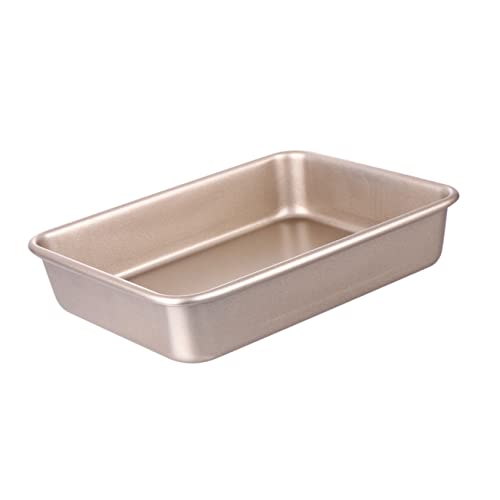 Luxshiny Pan Set 3 pcs Pans Roaster Carbon Meat Kitchen Cheesecake Toast Tool Pan Dessert Bread for Metal Tins Plate Deep Supplies Pie Leakproof Oblong Restaurant Household S Pot Loaf Tools Grill Set